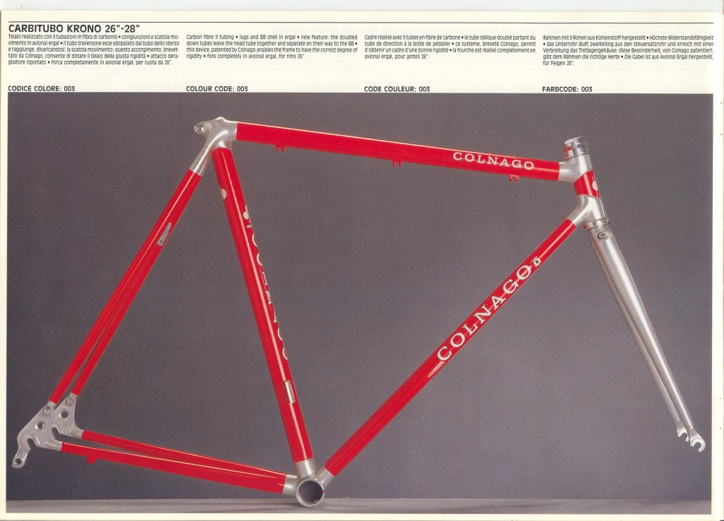 Colnago Catalogs | Saarf London