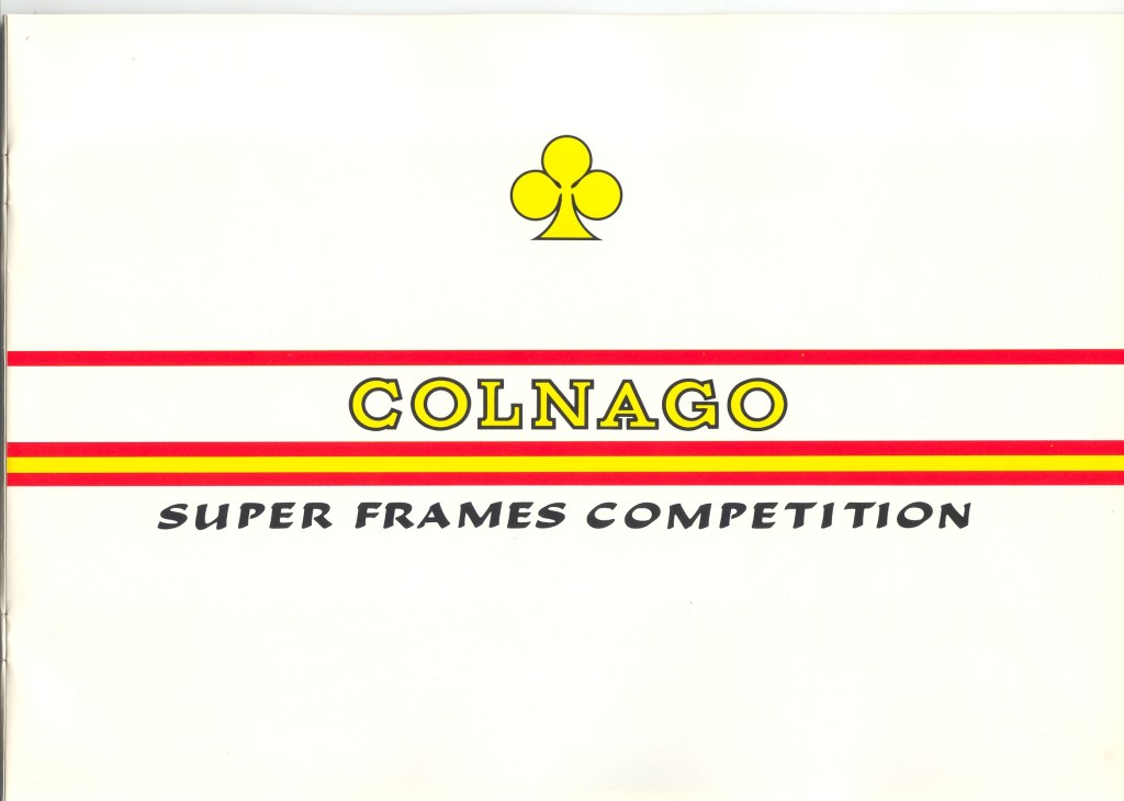 Colnago Catalogs | Saarf London